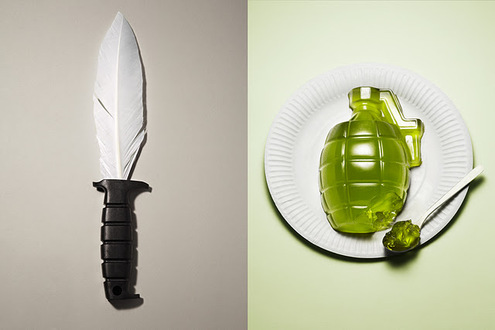 “Soft Guerilla” Recreates Weapons with Harmless, Humorous Materials ...