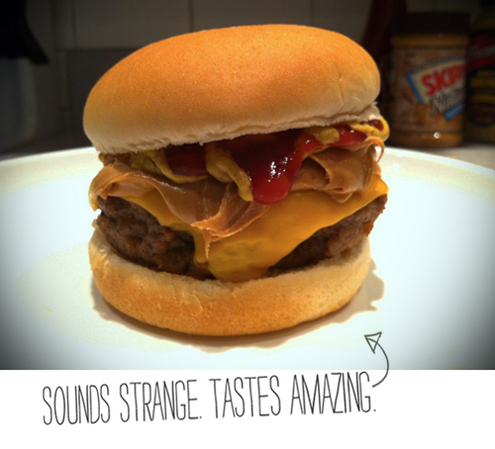 How to: Make a Peanut Butter Cheeseburger - ManMadeDIY