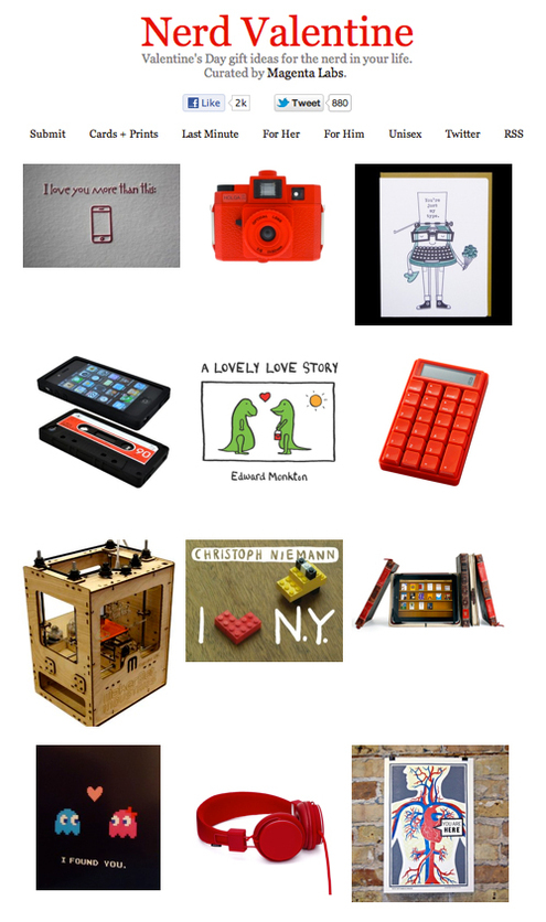 Nerd Valentine: Thoughtful Gifts You Actually Wanna Give and Get ...