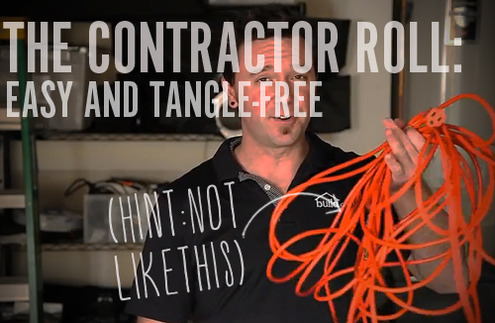 How to: Roll Up an Extension Cord Like a Pro - ManMadeDIY
