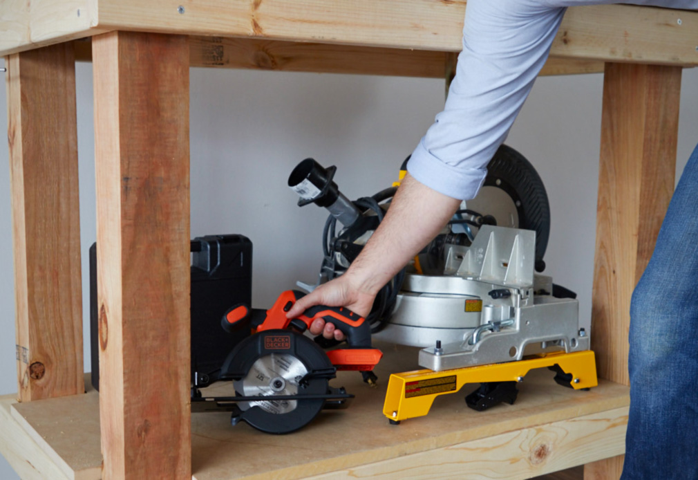 How to Build a Sturdy Workbench in a Single Day - ManMadeDIY
