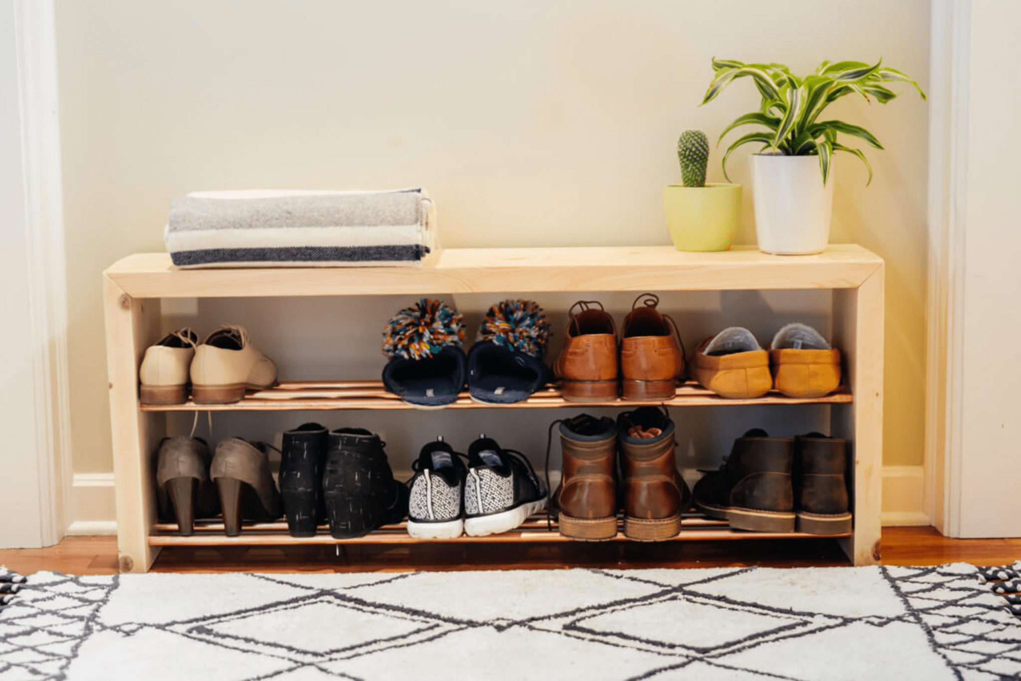 Craft Your Own DIY Shoe Rack: Step-By-Step Guide - ManMadeDIY