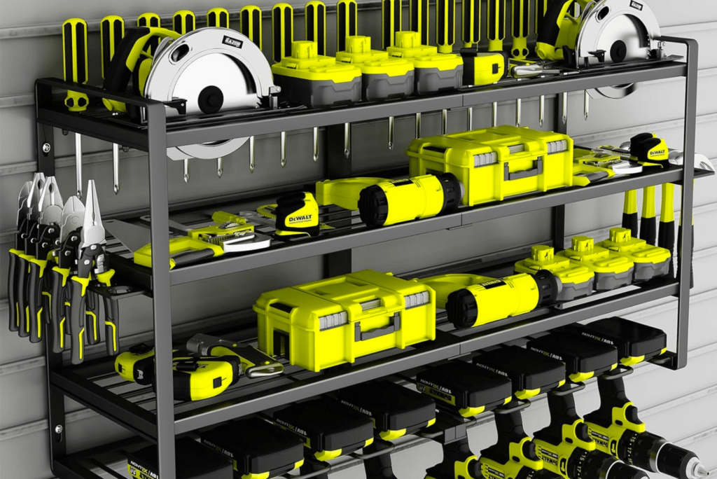 Power Tool Organizer Ideas: Best Workshop Storage - ManMadeDIY