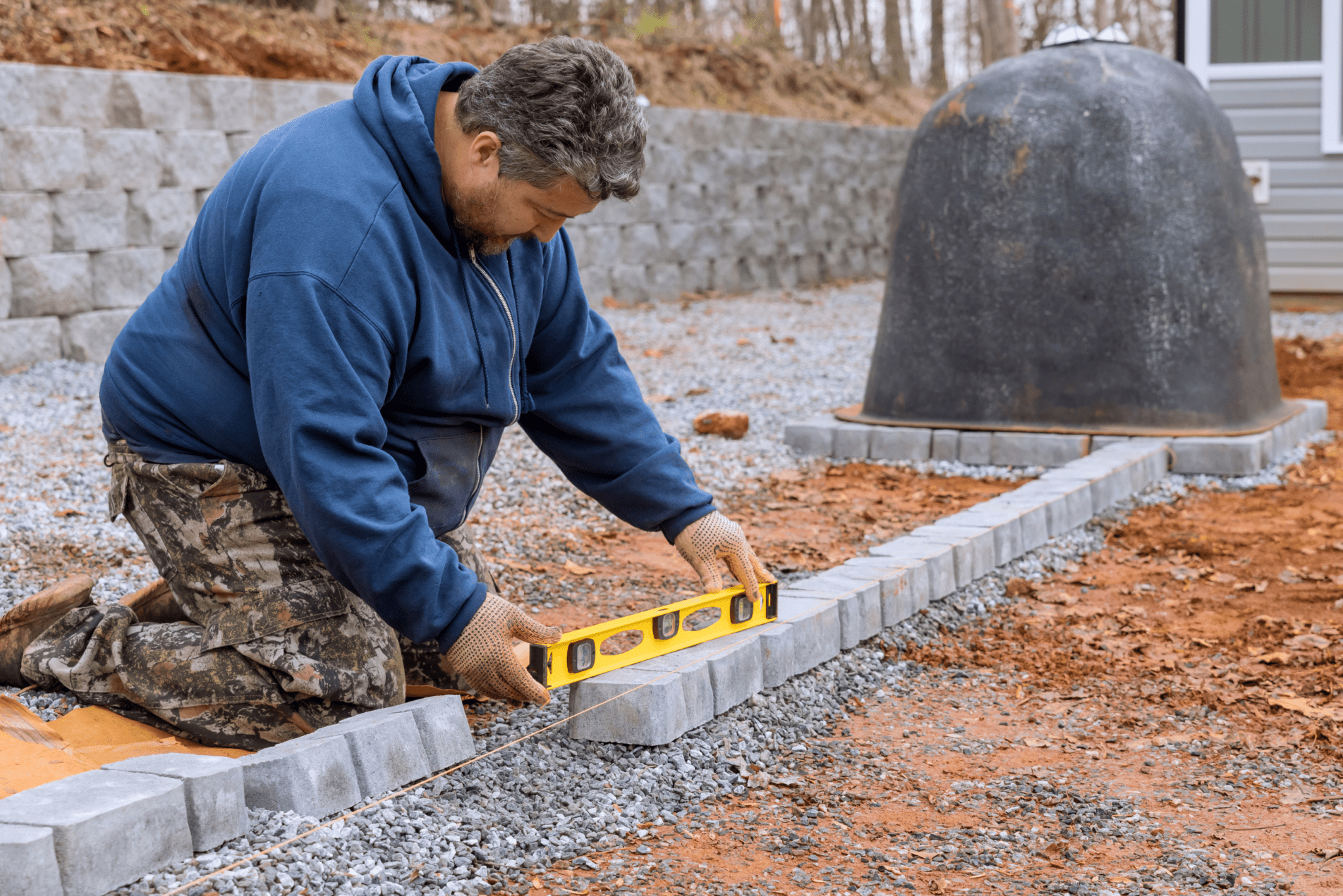 How to Level Uneven Concrete Pavers for a Smoother Walkway - ManMadeDIY