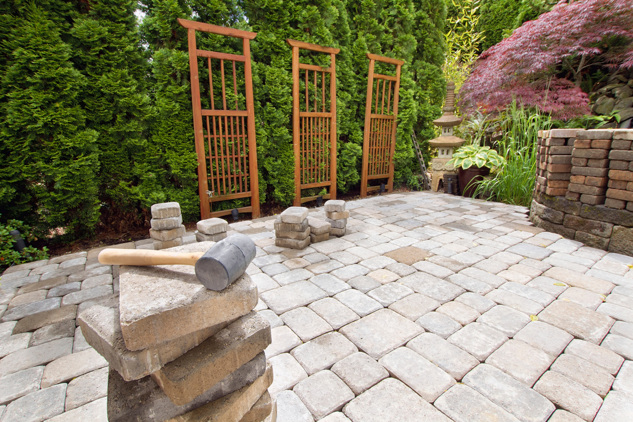 How to Level Uneven Concrete Pavers for a Smoother Walkway - ManMadeDIY